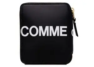 Comme Des Garçons Sa2100hl Huge Logo Wallet - Black