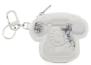 Dior X Daniel Arsham Telephone Zip Charm - White