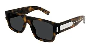 Saint Laurent Square Sunglasses - Havana/black (sl/659