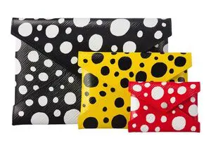 LOUIS VUITTON X Yayoi Kusama Kirigami Pochette Set - Black/red/white