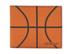 Off-White Basketball Classic Bifold Wallet - Orange