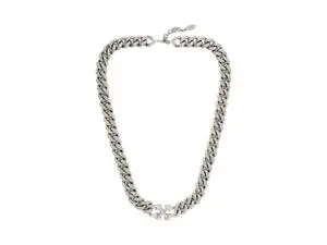 Off-White Arrow Chain Necklace - Silver