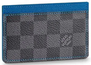 LOUIS VUITTON Card Holder Damier Graphite