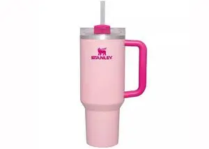 STANLEY Flamingo 40oz Quencher Tumbler - Pink
