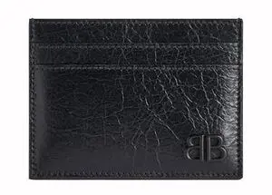 Balenciaga Monaco Card Holder - Black