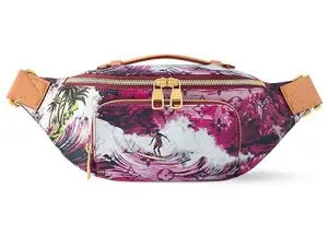LOUIS VUITTON Rush Bumbag Monogram Surfin - Pink
