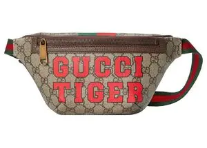 Gucci Gucci Tiger GG Belt Bag - Beige/ebony