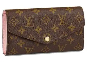 LOUIS VUITTON Sarah Wallet Monogram - Rose Ballerine