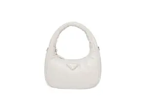 Prada Soft Padded Nappa Leather Mini Bag - White