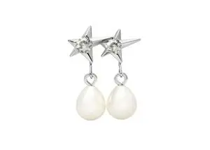 GENTLE MONSTER X Jennie Jentle Salon Dottler Charm - Silver/white