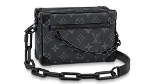 LOUIS VUITTON Mini Soft Trunk Monogram Eclipse - Black