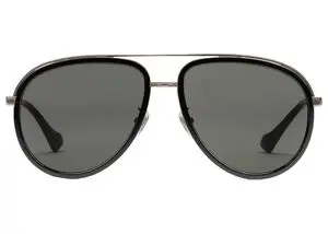 Gucci Aviator Frame Sunglasses - Black (691355 I3330 1012)