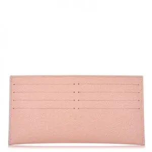 LOUIS VUITTON Pochette Felicie Card Holder Insert Calfskin - Rose Ballerine