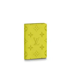 LOUIS VUITTON Pocket Organizer Monogram Bahia - Yellow