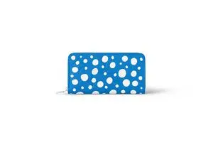 LOUIS VUITTON X Yk Zippy Wallet - Blue/white