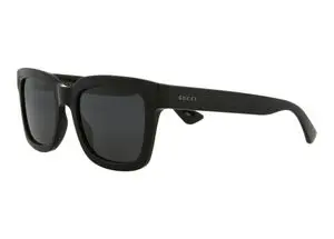 Gucci Square Sunglasses - Black/smoke (gg0001sn/30013210