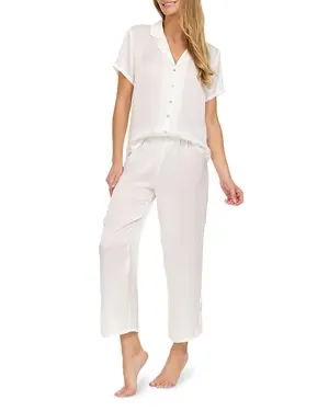 Flora Nikrooz Floral Nikrooz Laurena Capri Pajama Set Ivory