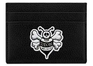 Dior And Shawn Card Holder Bee - Black