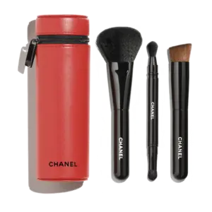 Chanel Codes Couleur Limitededition Collection Of 3 Essential Brushes - 121/première Dame