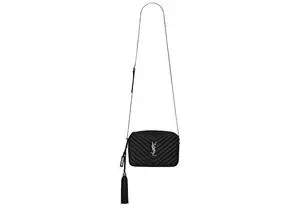 Saint Laurent Lou Camera Bag Matelasse Leather - Black