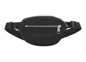 Burberry Logo Print Nylon Cannon Bum Bag