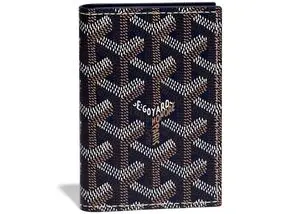 Goyard Saint Marc Card Holder Blue Navy