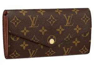 LOUIS VUITTON Sarah Wallet Monogram - Brown