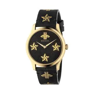 Gucci Gtimeless Steel And Yellow Gold Watch - Steel/yellow Gold