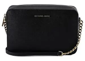 Michael Kors Leather Shoulder Bag - Black