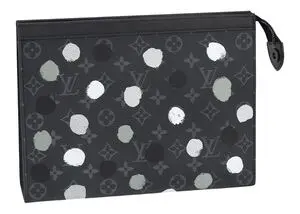 LOUIS VUITTON X Yayoi Kusama Pochette Voyage - Monogram Eclipse Black/silver