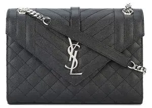 Saint Laurent Envelope Medium Bag Grain De Poudre