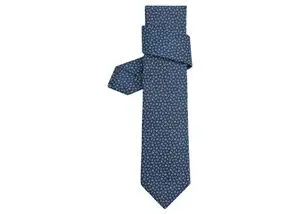 Hermès Tie 7 H Robe Du Soir - Blue