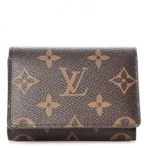LOUIS VUITTON Enveloppe Carte De Visite Monogram