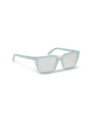 Off-White Style 52 Eyeglasses - Light Blue/clear Lens (oerj052s24pla0014000/fr)