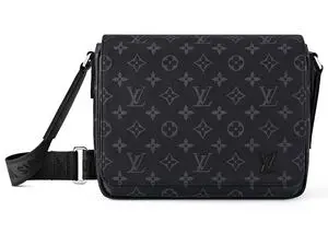 LOUIS VUITTON District Pm Messenger Bag - Monogram Eclipse
