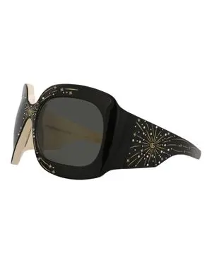 Gucci Shield Wrap Sunglasses - Black/grey (gg1093s