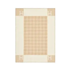 Hermès Blanket Avalon Cabriole - Biscuit