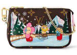 LOUIS VUITTON Pochette Accessories Mini - Pink