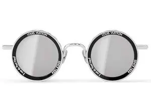 LOUIS VUITTON Supervision Round Sunglasses - Silver