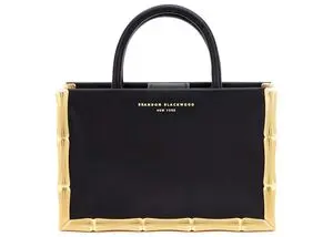 BRANDON BLACKWOOD Bamboo B Tote - Black