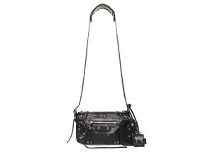 Balenciaga Le Cagole Xs Flap Bag - Black