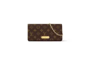 LOUIS VUITTON Wallet On Chain Lily - Monogram