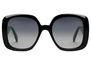 Gucci Square Sunglasses With Web