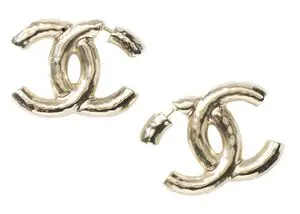 Chanel Metal Earrings - Gold
