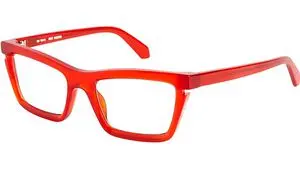 Off-White Style 50 Eyeglasses - Red/clear Lens (oerj050s24pla0012500/fr)