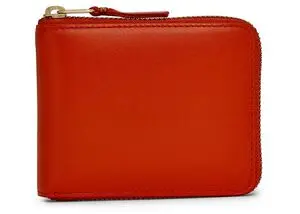 Comme Des Garçons Sa7100 Colour Plain Wallet - Orange