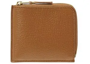 Comme Des Garçons Sa3100mi Colour Inside Wallet /orange - Brown