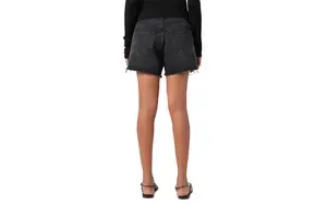 AGOLDE Parker Cutoff Shorts - Fright