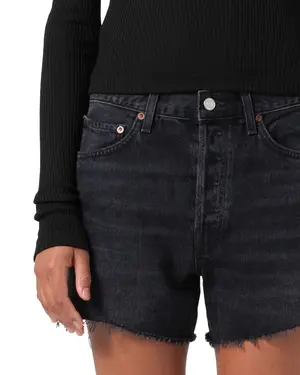 AGOLDE Parker Cutoff Shorts - Fright