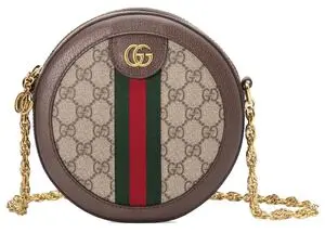 Gucci Ophidia Mini Gg Round Shoulder Bag